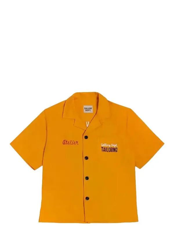 GALLERY DEPT. Atelier Parker Short-sleeve Shirt - Yellow