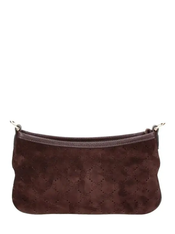 Gucci Suede Shoulder Bag - Brown