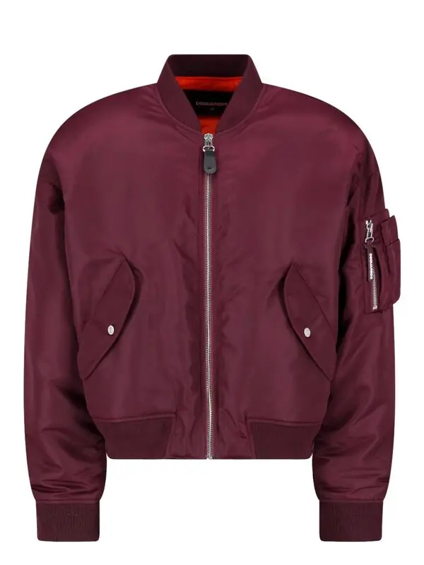Dsquared2 80s" Bomber Jacket - Red