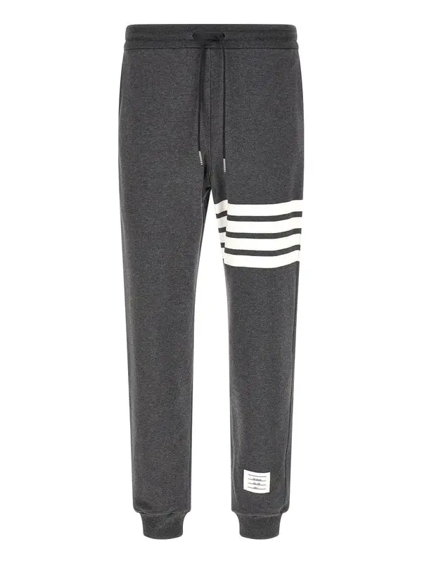 Thom Browne 4bar' Joggers - Gray