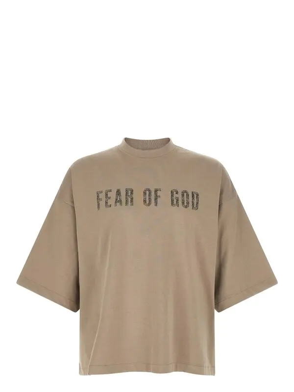 Fear Of God Merch' T-shirt - Gray