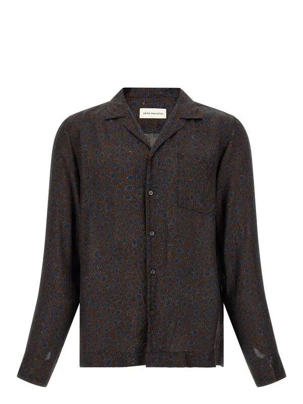 Dries Van Noten Carlty' Shirt - Brown
