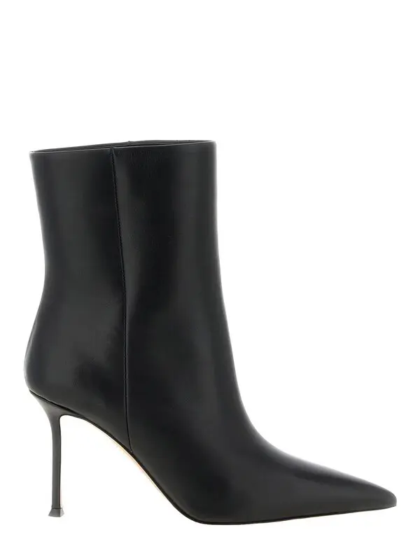 AQUAZZURA Harper Pointed Toe Stiletto Boots - Black