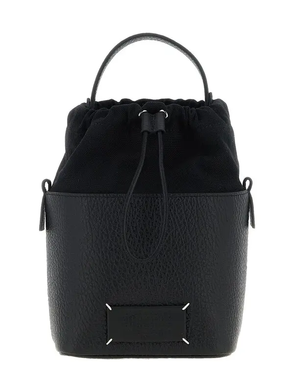 MAISON MARGIELA 5ac' Small Bucket Bag - Black