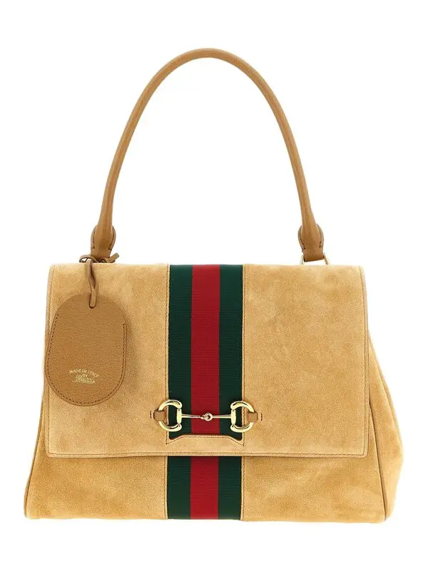 Gucci Paparazzo' Medium Handbag - Beige