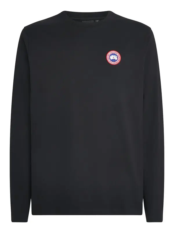 Canada Goose Organic Cotton Vantage Long-sleeve T-shirt - Black