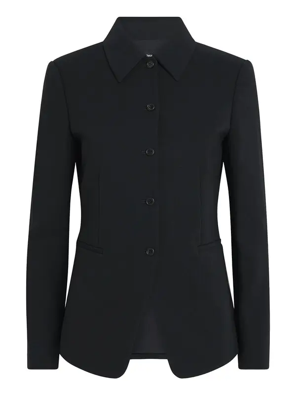 Theory Cutaway Blazer - Black