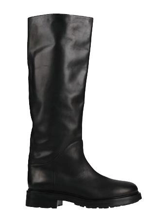 STRATEGIA Boot Size Leather - Black
