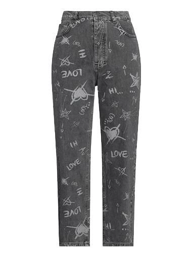 TWINSET Jeans Size Cotton, Elastane - Black