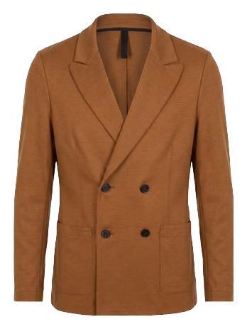 Harris Wharf London Blazer Size Virgin Wool - Beige