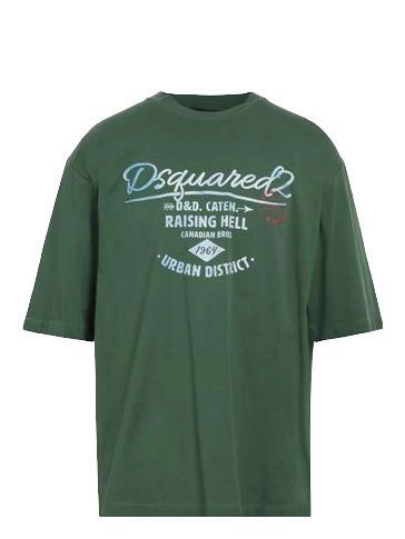 Dsquared2 T-shirt Size Cotton - Green