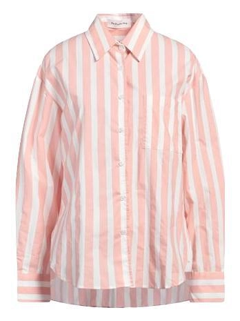 THE FRANKIE SHOP Striped Cotton Shirt - Pink