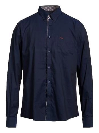 HARMONT & BLAINE Shirt Midnight Size Cotton - Blue