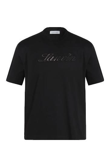 LANVIN T-shirt Size Cotton - Black