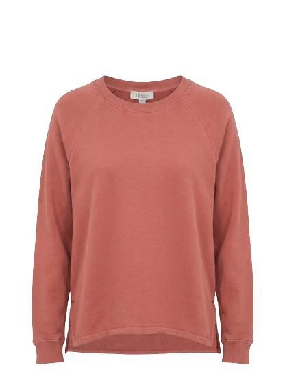Crossley Cotton French Terry Sweatshirt - Pink