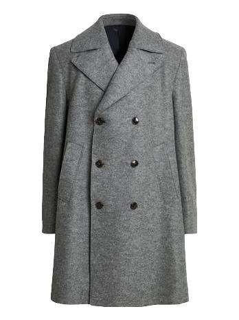 BALDESSARINI Coat Size Wool - Grey