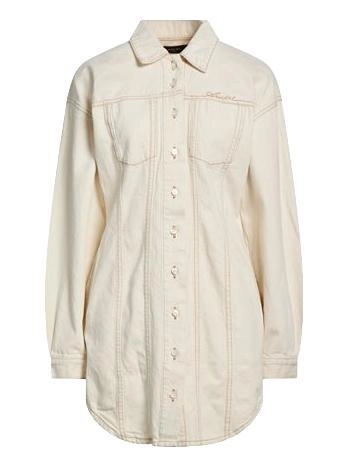 Amiri Denim Outerwear Ivory Size Cotton - White