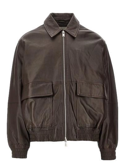 Studio Nicholson Long Sleeve Casual Jacket - Brown