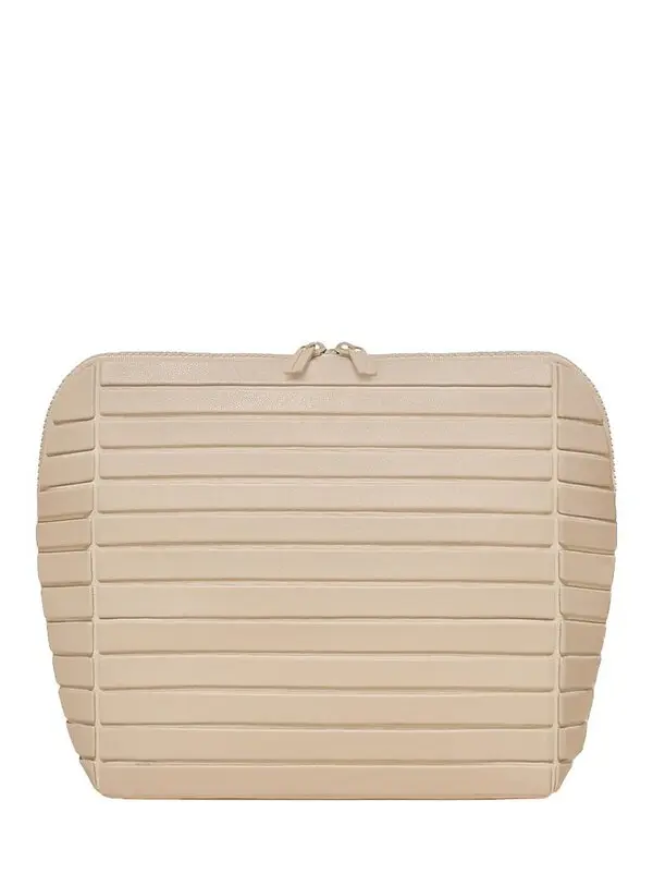 PARALLELLE The Large Traveller Cosmetic Bag - Bisque