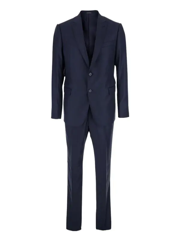 Emporio Armani Two-button Suit - Navy Blue