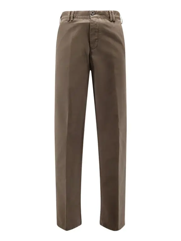 PT TORINO Reworked Michael Deluxe Cotton Trousers - Green
