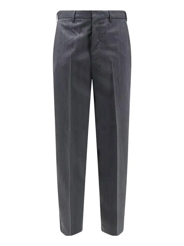 PT TORINO Buttoned Trousers - Black