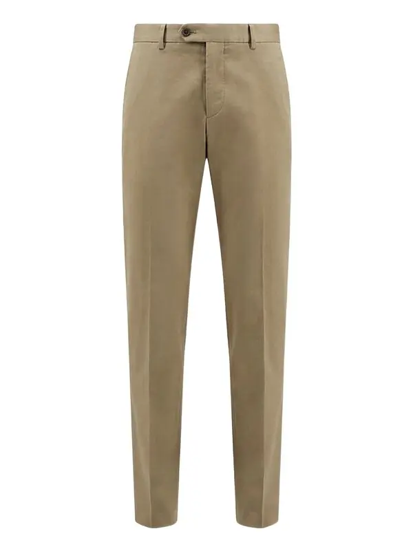 PT TORINO Michael Reworked Linen Trousers - Brown