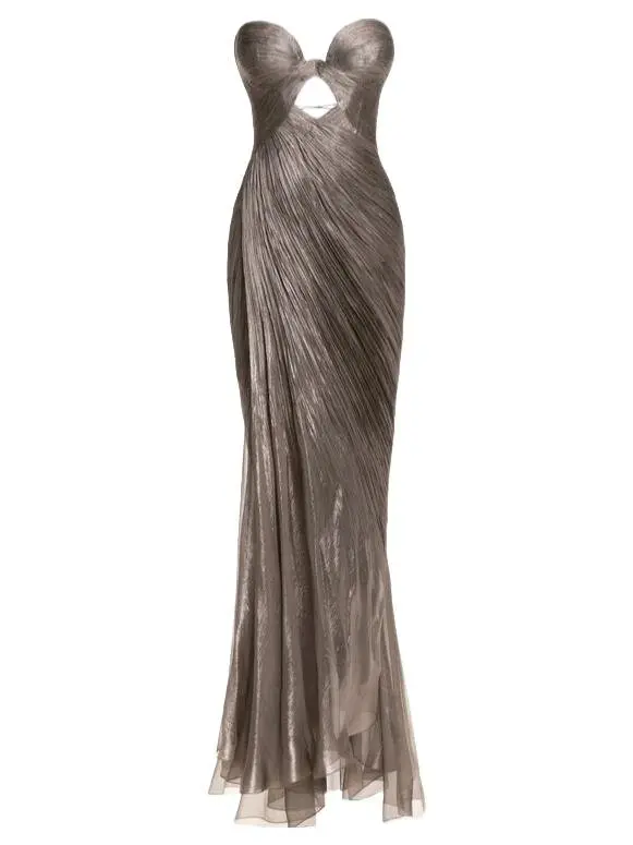 MARIA LUCIA HOHAN Sleeveless Dress - Brown