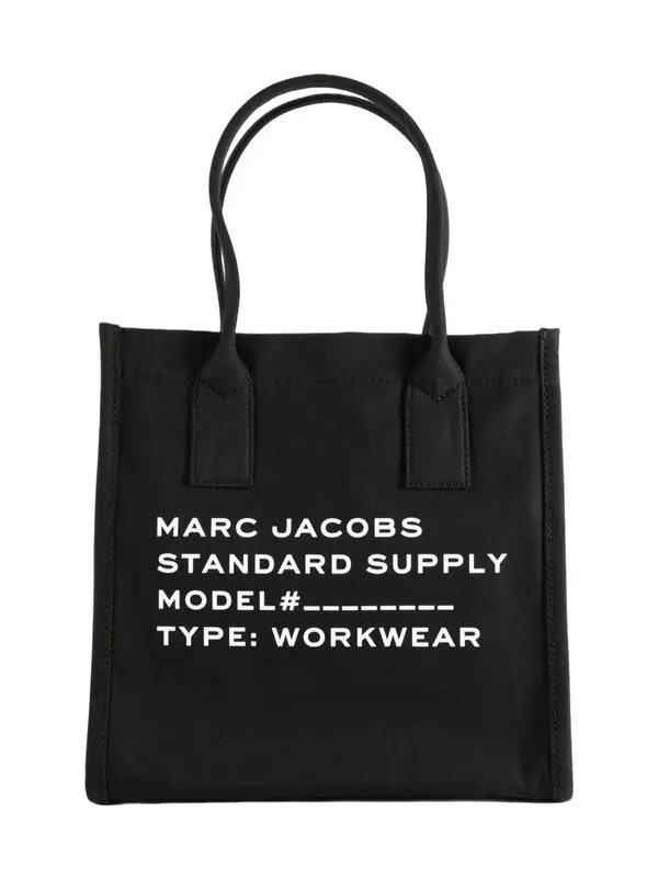 Marc Jacobs Large Tote Canvas Standard Supply Bag - Black