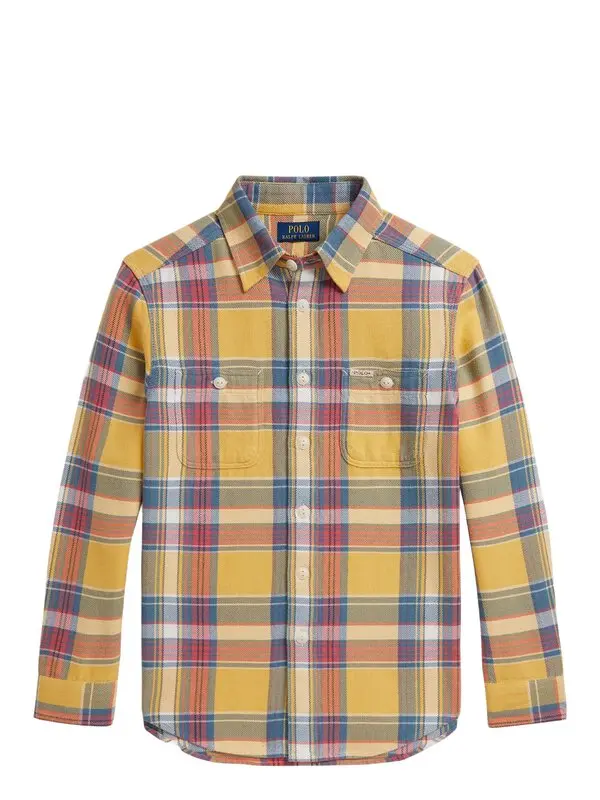 Polo Ralph Lauren Plaid Long Sleeve Shirt - Multicolor