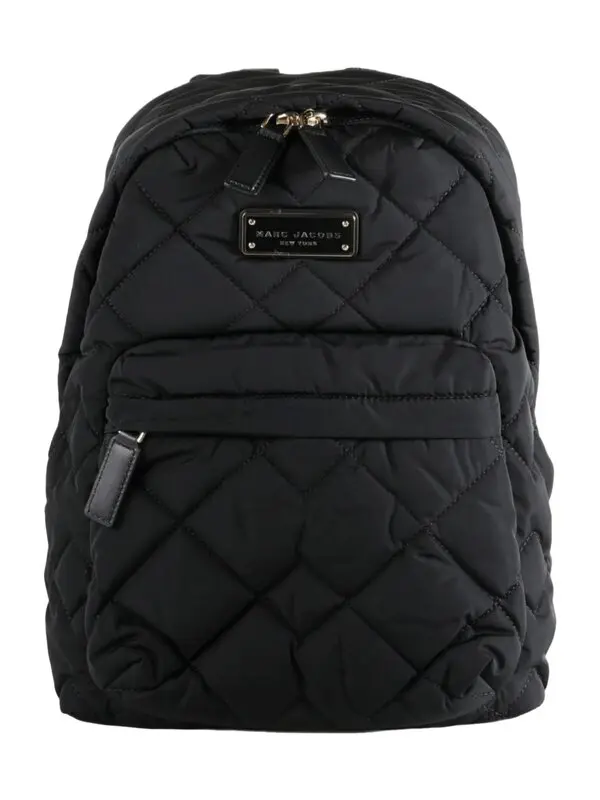Marc Jacobs Quilted Nylon Backpack - Black
