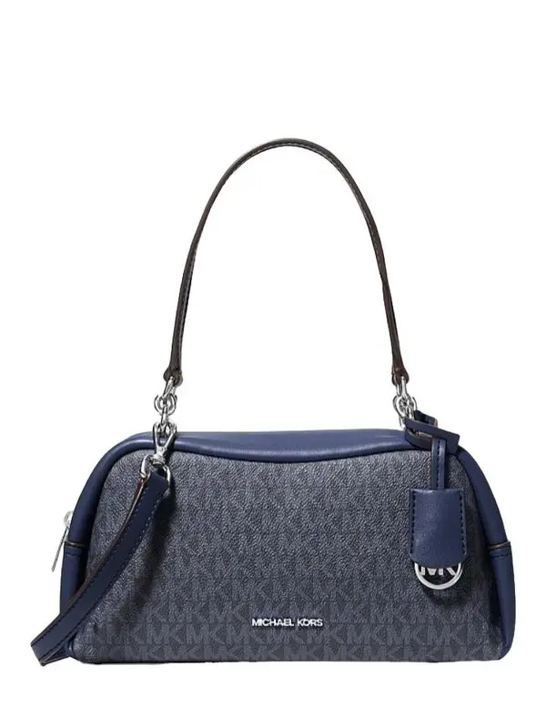 Michael Kors Cecily Small Signature Logo Shoulder Bag - Admiral