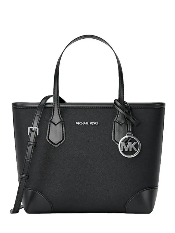 Michael Kors Eva Extra-small Saffiano Leather Convertible Tote Bag - Black