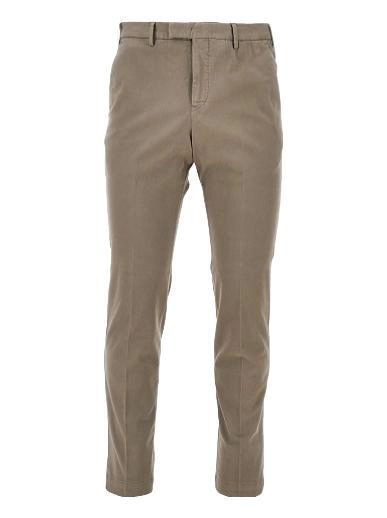 PT TORINO Casual Trousers With Belt Loops - Brown