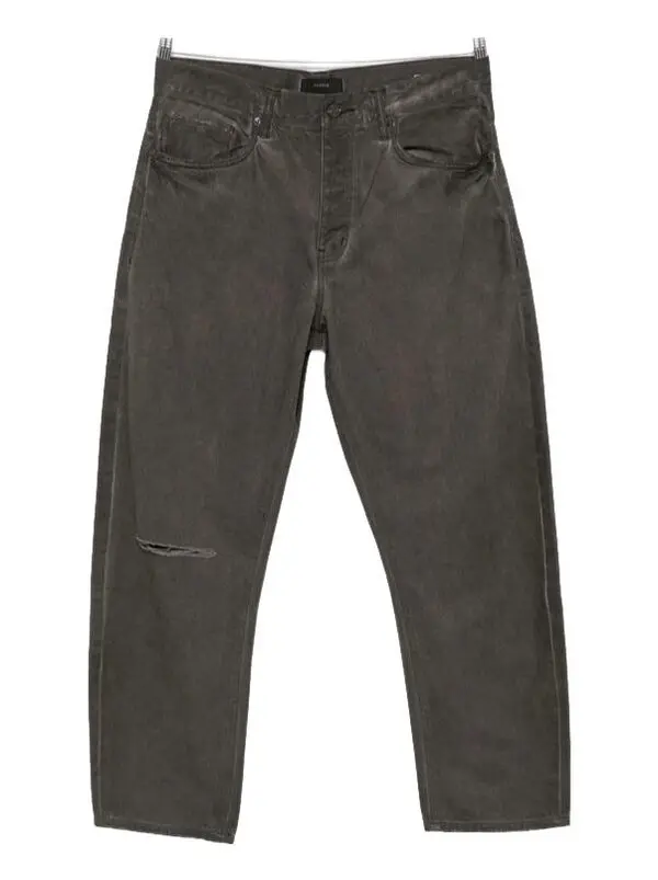 PURPLE BRAND Belt-loop Jeans - Dark Brown