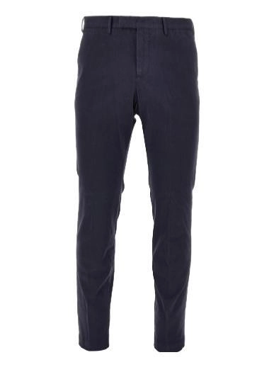 PT TORINO Twill Casual Trousers - Blue