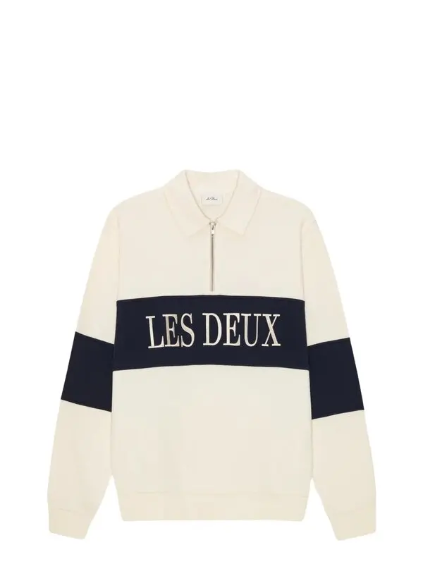LES DEUX Long-sleeve Sweatshirt - White