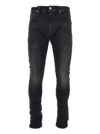 PT TORINO Faded-effect Jeans - Black