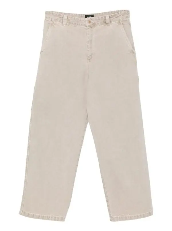 A.p.c. Straight-leg Carpenter Jeans - Beige
