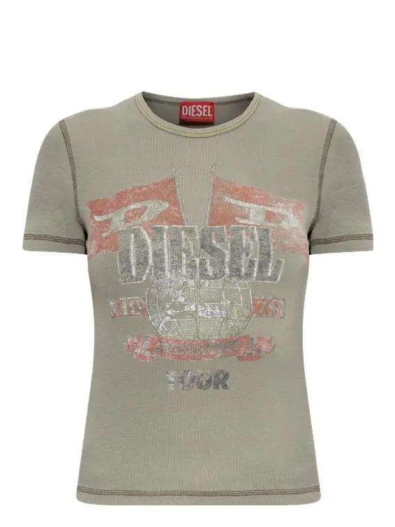 DIESEL® Short-sleeved T-shirt - Gray