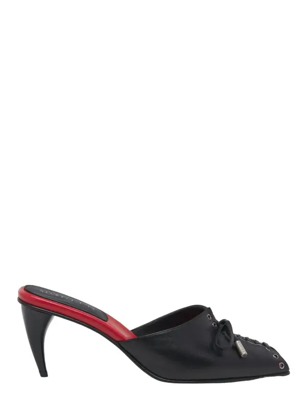 Alexander McQueen Lace-up Open-toe Sandals - Black