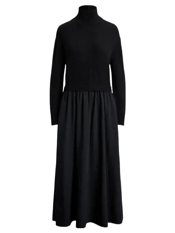 Ralph Lauren Long-sleeved Dress - Black