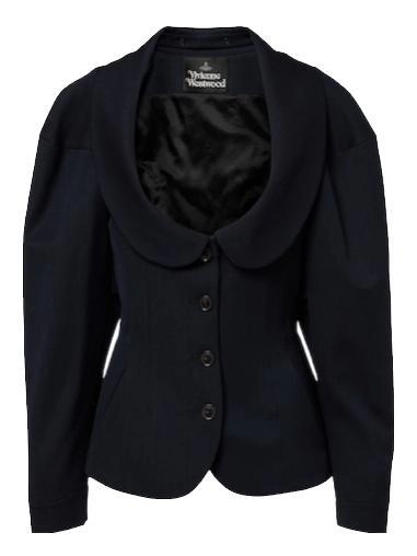 VIVIENNE WESTWOOD Bergere Cotton And Wool Jacket - Black