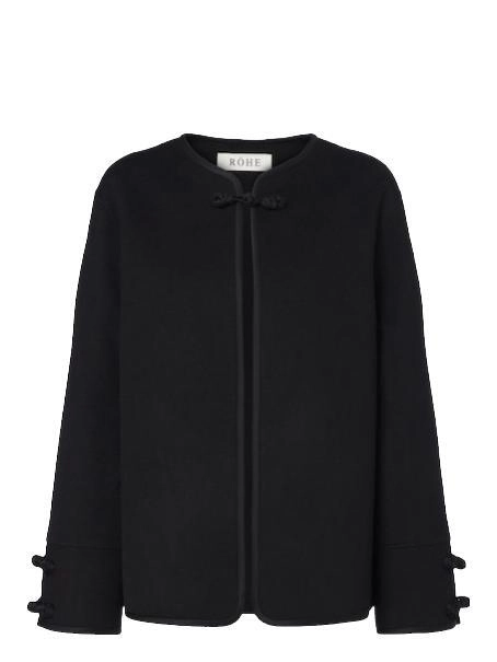 RÓHE Wool And Cashmere Jacket - Black