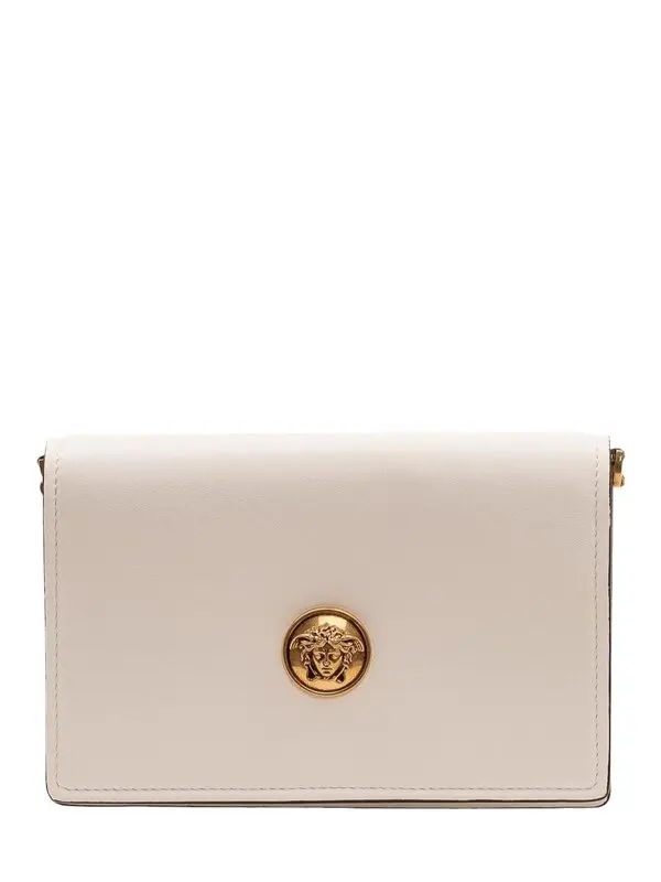 Versace Emblème Mini Bag - White