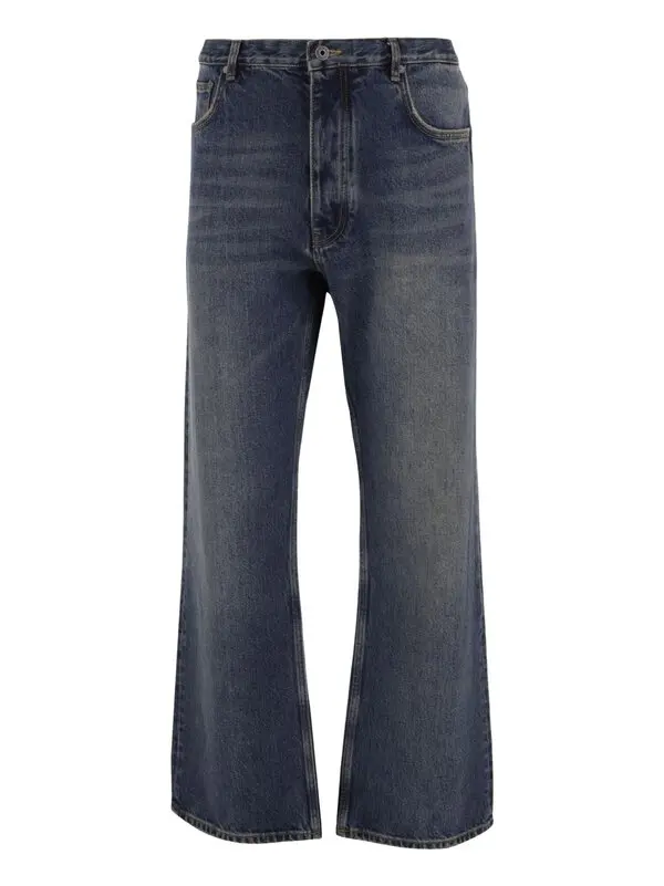 Off-White Wide-leg Jeans - Black