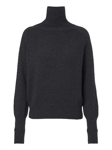 Victoria Beckham Marie Wool Turtleneck Sweater - Black