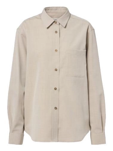 RÓHE Wool And Silk Shirt - Nude