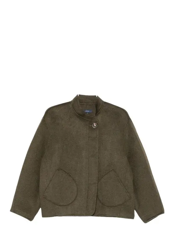 Soeur Long-sleeve Casual Jacket - Brown