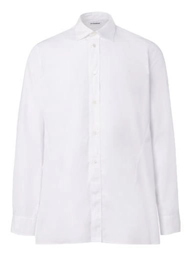 JIL SANDER Cotton Poplin Shirt - White